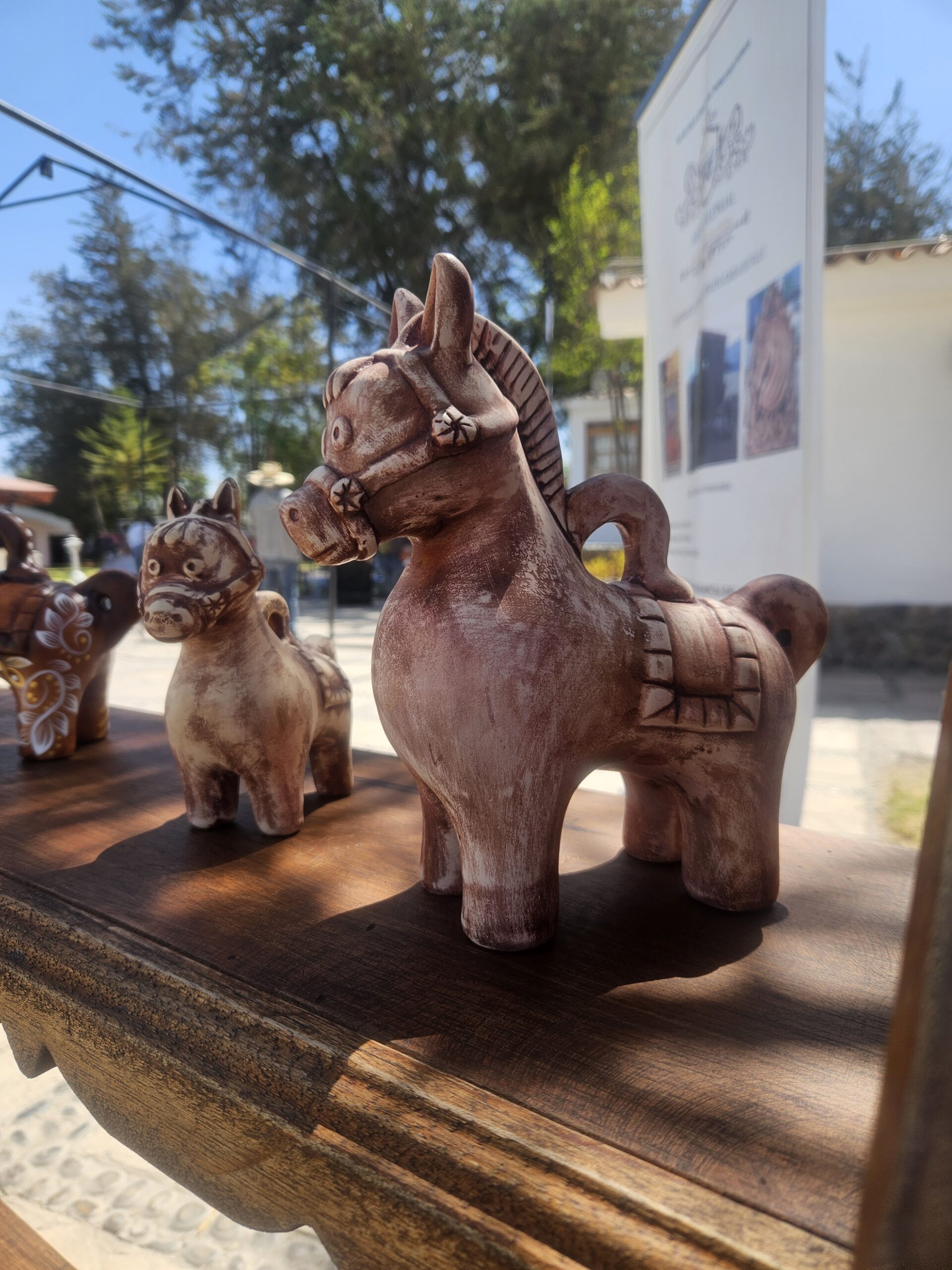 Corcel Terracota - Arte Colonial Perú
